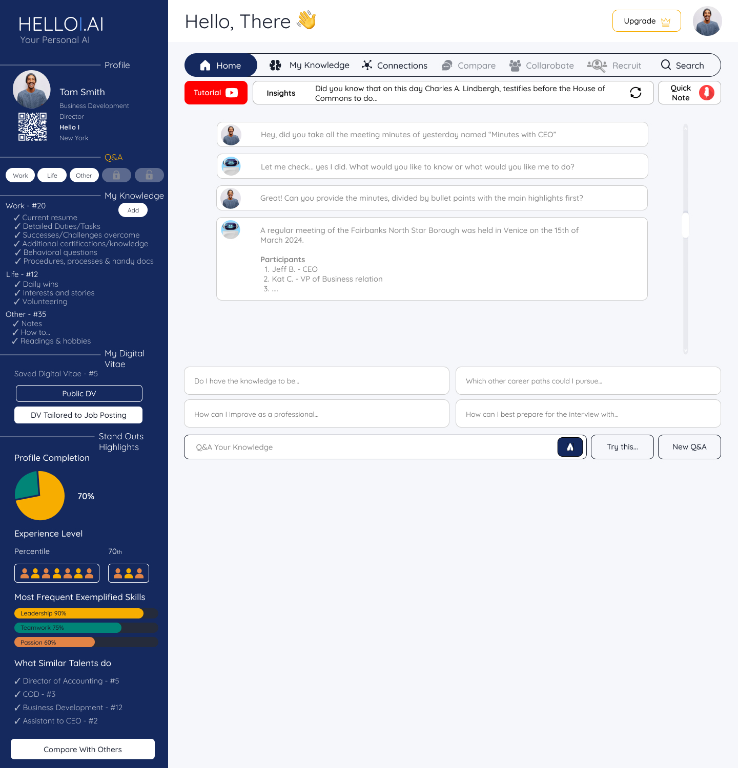 Hello I | The Personal AI that helps you get the Perfect Job