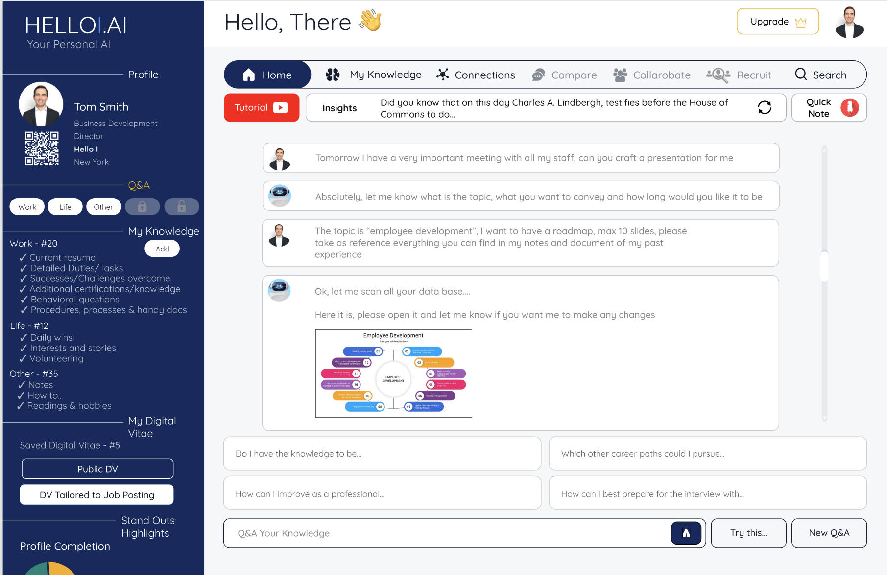 Hello I - Personal AI to Skyrocket Your Career
